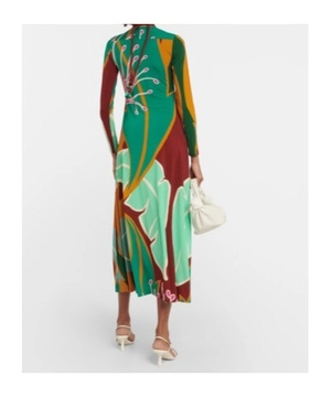 Johanna Ortiz Printed Maxi Dress