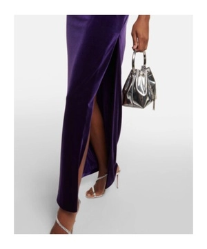 Galvan Cleveland Velvet Gown