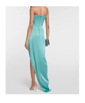 Alex Perry Strapless Gathered Gown