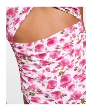 Magda Butrym Floral Halterneck Swimsuit
