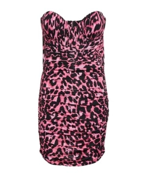 Alex Perry Axton Leopard-print Minidress
