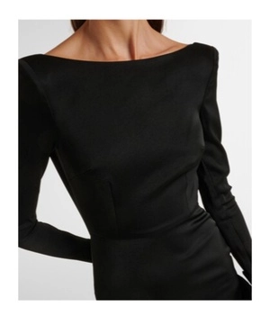 Alex Perry Satin Crêpe Corset Gown