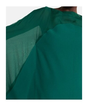SAFIYAA LONDON Silk-trimmed Kaftan