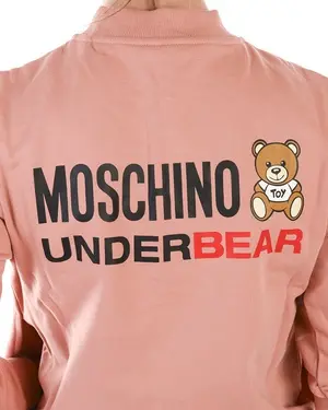 Moschino Logo Zipper Casual Jacket