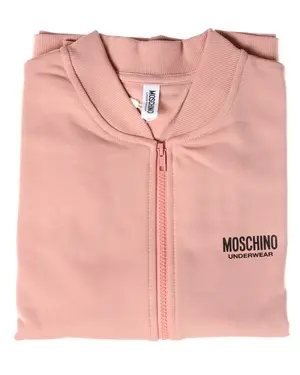 Moschino Logo Zipper Casual Jacket