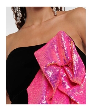 Alexandre Vauthier Strapless Embellished Minidress