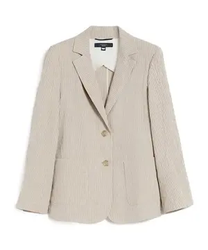 Max Mara Wkdaletta Single-breasted Jacket - Sand-colored