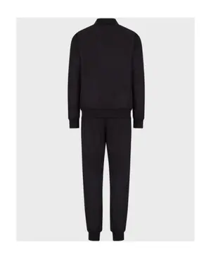 EA7 Zippered Tracksuit With Logo Detail