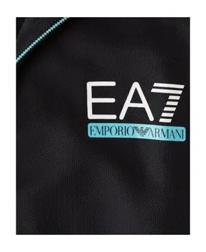 EA7 Zippered Tracksuit With Logo Detail