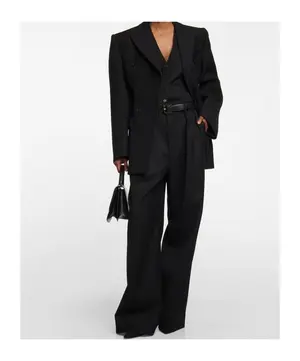 Wardrobe.NYC Low-rise Wide-leg Casual Pants