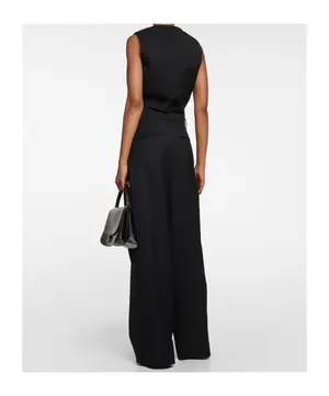 Wardrobe.NYC Low-rise Wide-leg Casual Pants