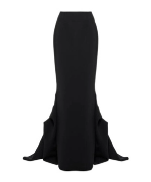 Maticevski Tuberose Maxi Skirt - Black