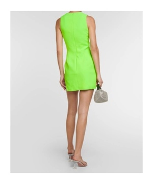 David Koma Embellished Asymmetric Mini Dress