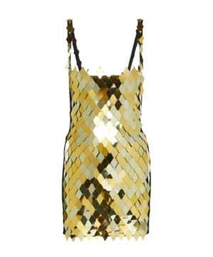Attico Rue Embellished Minidress - Multicolor