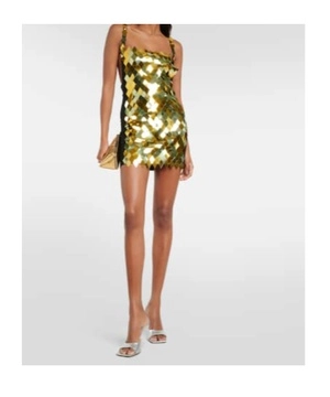 Attico Rue Embellished Minidress