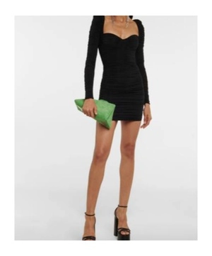 Alex Perry Hollis Ruched Mini Dress
