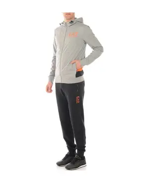 EA7 Zippered Hoodie And Jogger Set