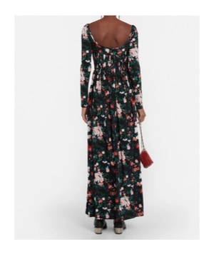 Rabanne Floral Corset Maxi Dress
