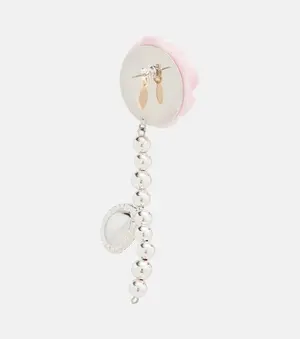 Magda Butrym Embellished Rose Drop Earrings
