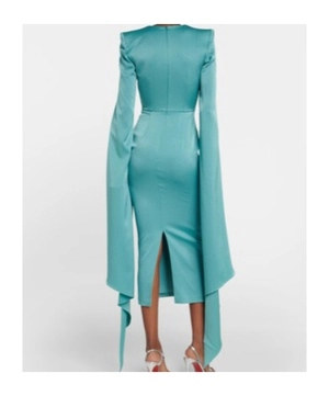 Alex Perry Crêpe Midi Dress
