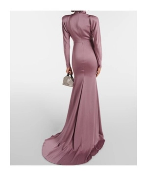 Alex Perry Satin Crêpe Gown