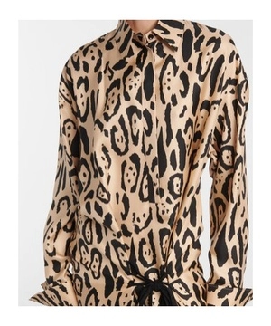 Sportmax Printed Silk Twill Gown