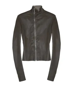 Rick Owens High-neck Long-sleeved Casual Jacket