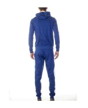 EA7 Hooded Long-sleeved Sweater Pants Two-piece Suit
