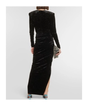 Alexandre Vauthier Velvet Gown