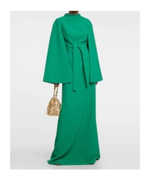 SAFIYAA LONDON Crepe Maxi Dress