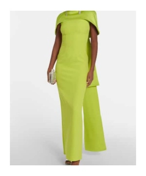 SAFIYAA LONDON Kalika Crêpe Gown