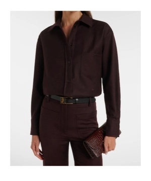 Victoria Beckham Virgin Wool Shirt