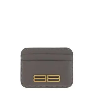 Balenciaga Gossip Logo Card Bag - Black