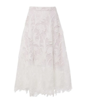 Oscar De La Renta Lace Skirts