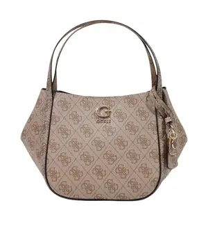Guess Double-handled Shoulder Bag - Nude
