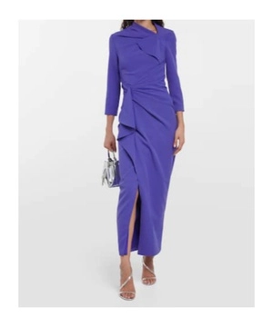 SAFIYAA LONDON Crepe Maxi Dress