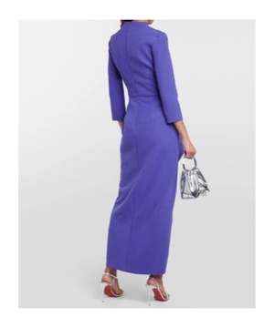 SAFIYAA LONDON Crepe Maxi Dress