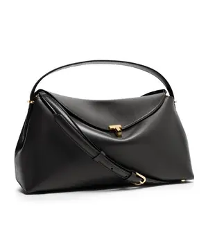 TOTEME T-lock Logo Shoulder Bag