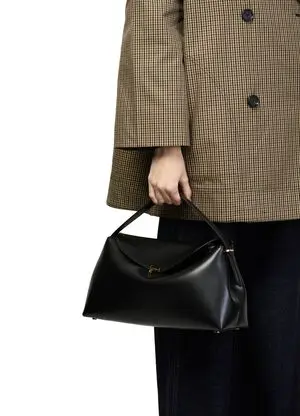 TOTEME T-lock Logo Shoulder Bag