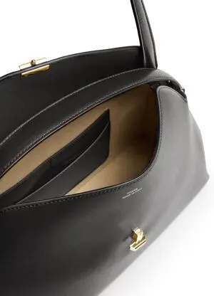 TOTEME T-lock Logo Shoulder Bag