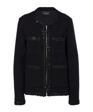 Giambattista Valli Sequined Wool-blend Jacket