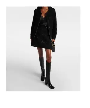 Giambattista Valli Sequined Wool-blend Jacket