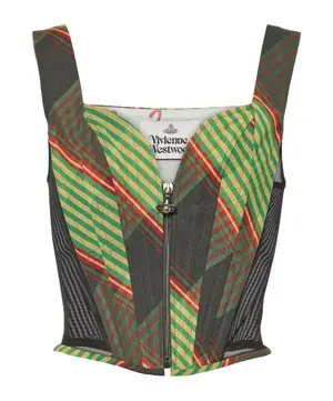 VIVIENNE WESTWOOD Plaid Corset - Multicolor