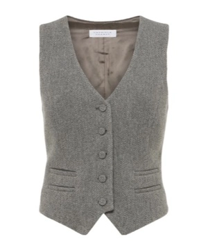 Gabriela Hearst Wool And Cashmere Vest - Gray
