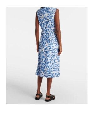 Marni Printed Cotton Midi Dress