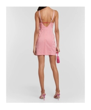 NENSI DOJAKA Silk-blend Minidress