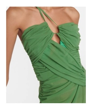 NENSI DOJAKA Draped One-shoulder Minidress