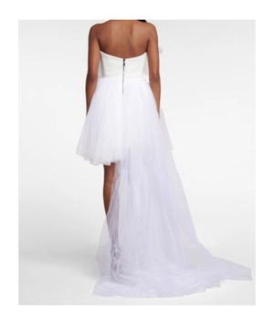 Maticevski Evermore Strapless Tulle Minidress