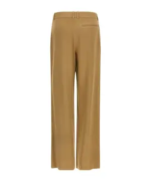 THE ROW Dender Pleated Wide Trousers