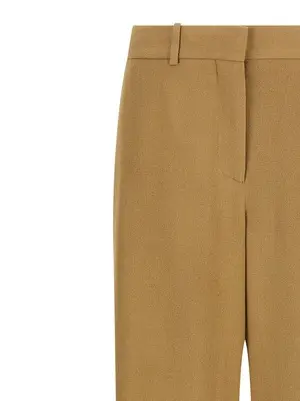 THE ROW Dender Pleated Wide Trousers